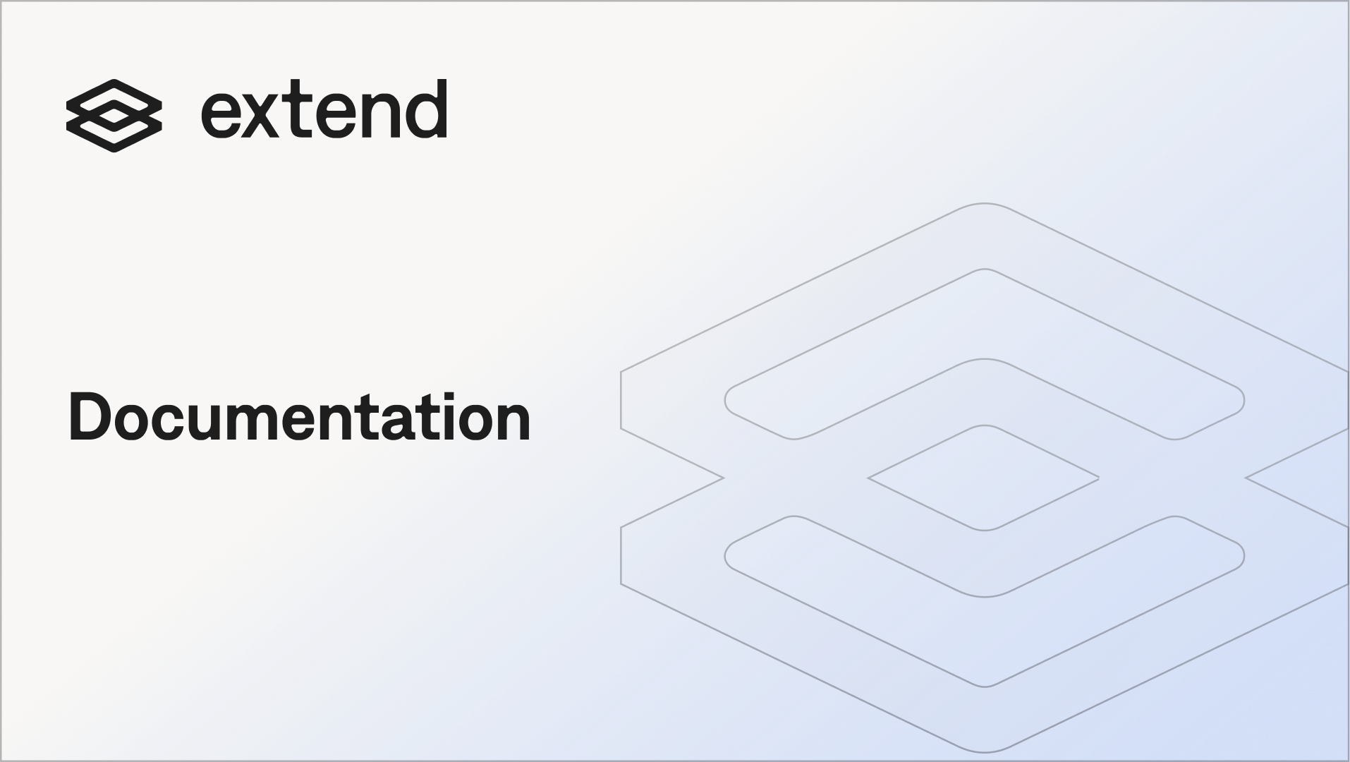 Getting Started | extend